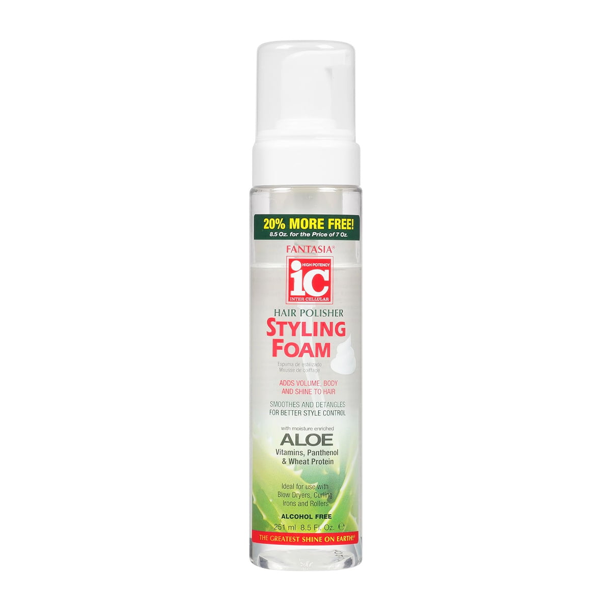 Fantasia IC Hair Polisher Styling Foam with Aloe 8.5 fl oz – Beauty Cave