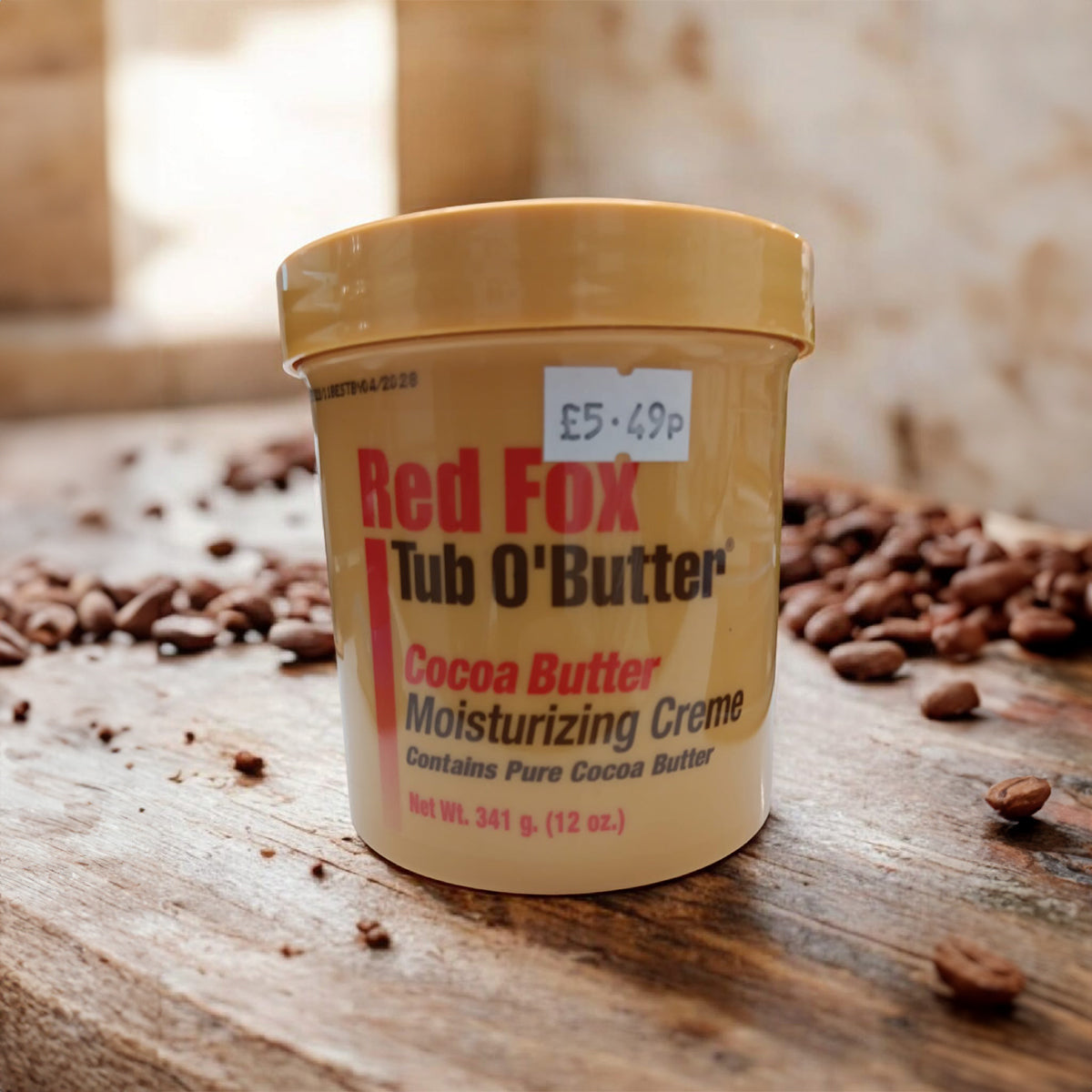 Red Fox Tub O Cocoa Butter Moisturizing Creme 12oz – Lanolin Rich Body ...